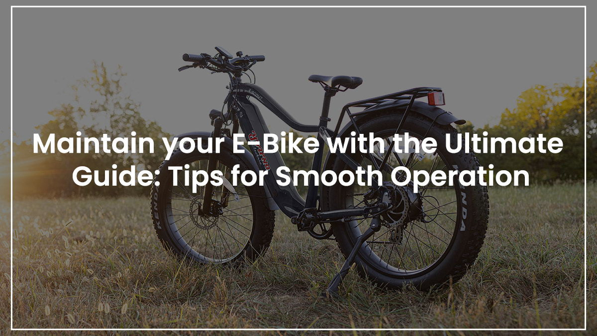Maintain your E-Bike with the Ultimate Guide: Tips for Smooth Operation – Young Electric