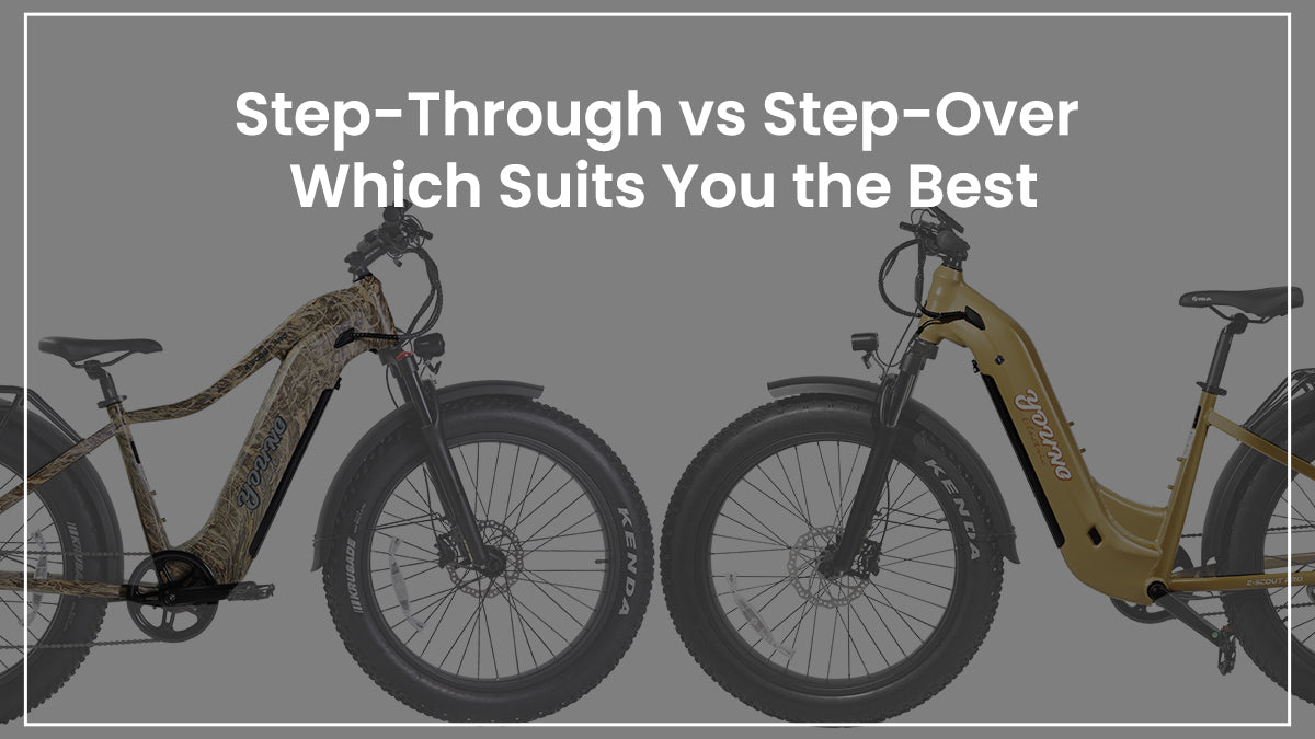 Step-Through vs Step-Over Which Suits You the Best – Young Electric